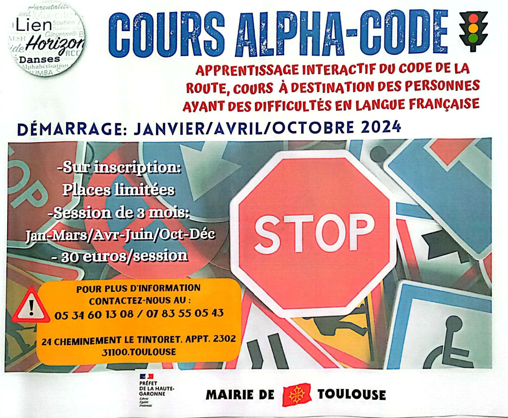 Venez Apprendre le code de la route avec la méthode Alpha ! – Conseil Citoyen Bellefontaine